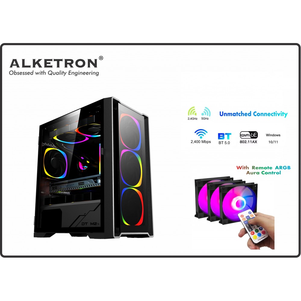 ALKETRON Hammer H60- i5 core 12th GEN(Alder Lake) Processor; RTX 3050 ...