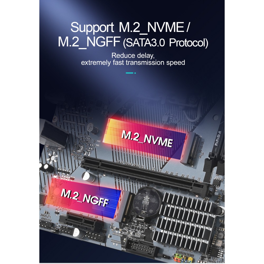 DDR4 Motherboard - Intel H610 Chipset 1700 Socket